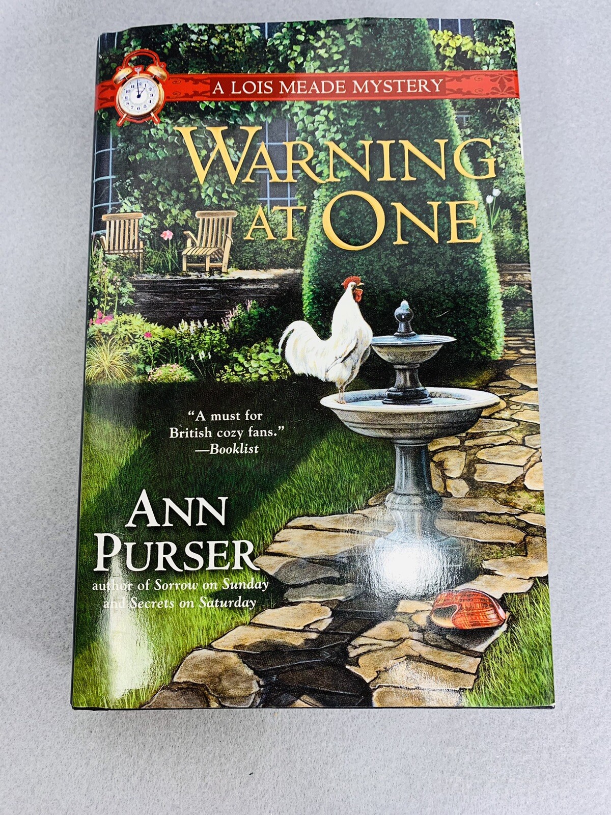 Lois Meade Mystery Warning at One Ann Purser (2008 Hardcover) TRUE ...