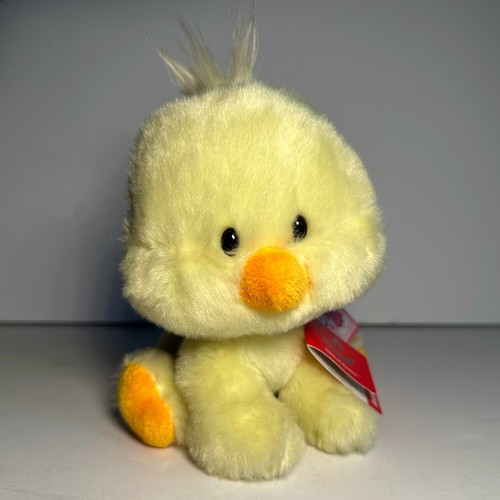 NWT Aurora 6” Spring Bobble Yellow Chick Plush Toy 92943176638| eBay