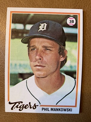 1978 Topps #559 Phil Mankowski Detroit Tigers Vintage Baseball card | eBay