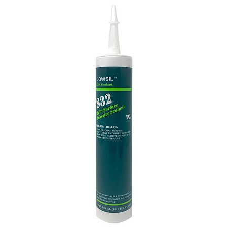 Dow Corning 832 300ml Gray Silicone RTV Rubber Multi Surface Adhesive ...