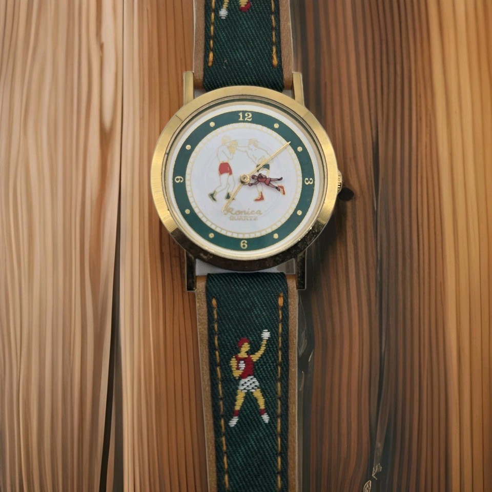 Ronica Quartz Boxing Theme Watch | eBay