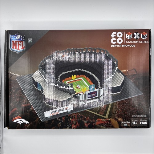 Denver Broncos BRXLZ Empower Field Stadium Series 3-D Construction ...