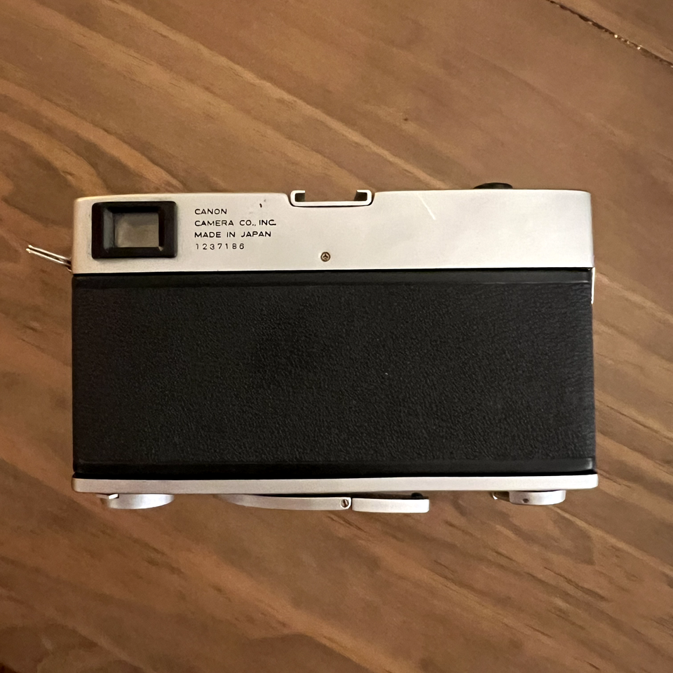 CANON Canonet 35mm Rangefinder 45mm f/1.9 Film Camera NEW Light Seals ...