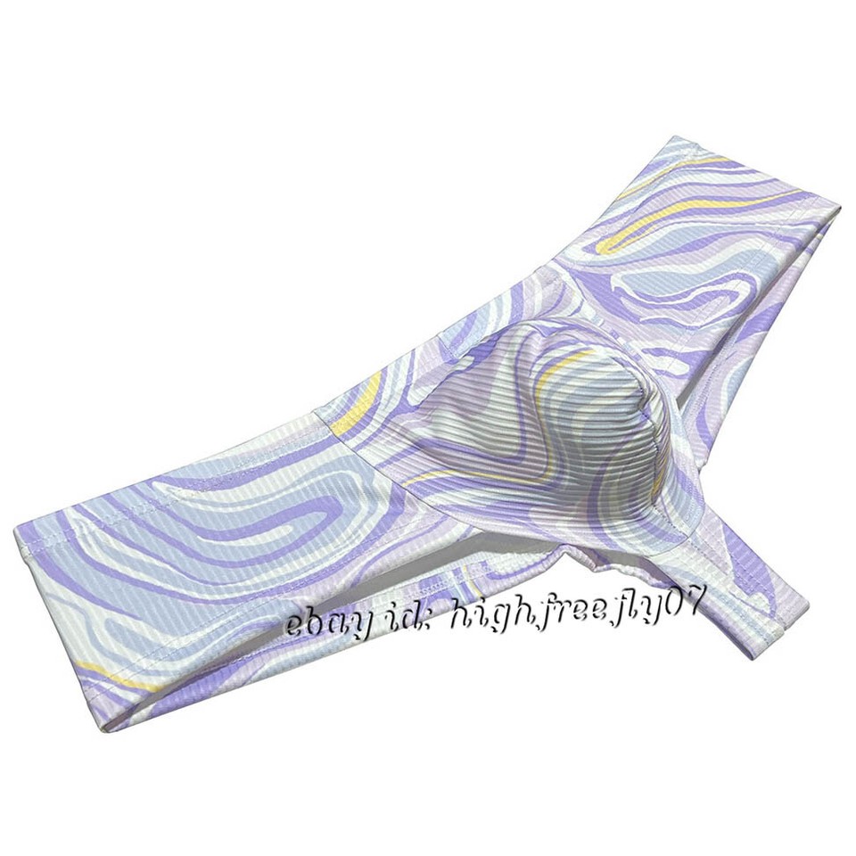 Men's High Cut Cheeky Brief Pouch Underwear Male Boy Shorts Mini Cheeky ...