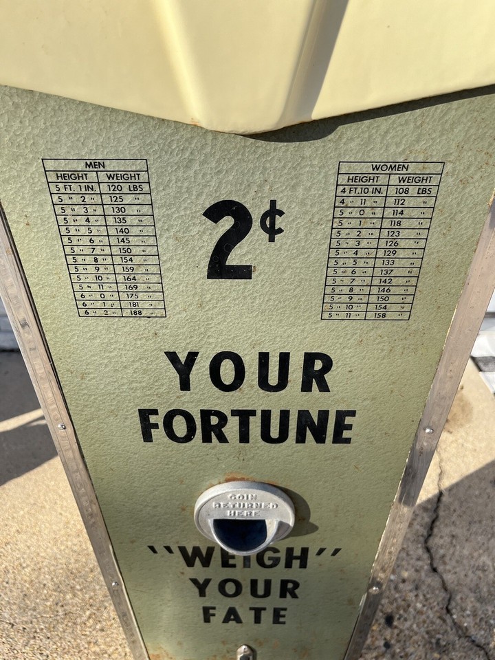 Scale Company Washington DC Weight , Fortune And Fate | eBay