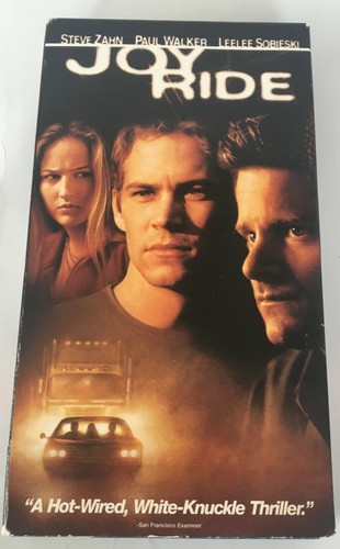 Joyride Leelee Sobieski Steve Zahn Paul Walker (VHS 2002) FREE US ...