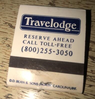 Travelodge Forte Hotels International Unstruck Matchbook 70s-90s | eBay