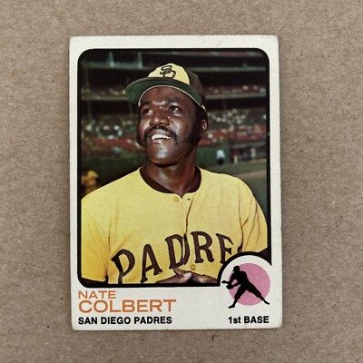 1973 Topps Baseball Nate Colbert San Diego Padres Card #340 | eBay