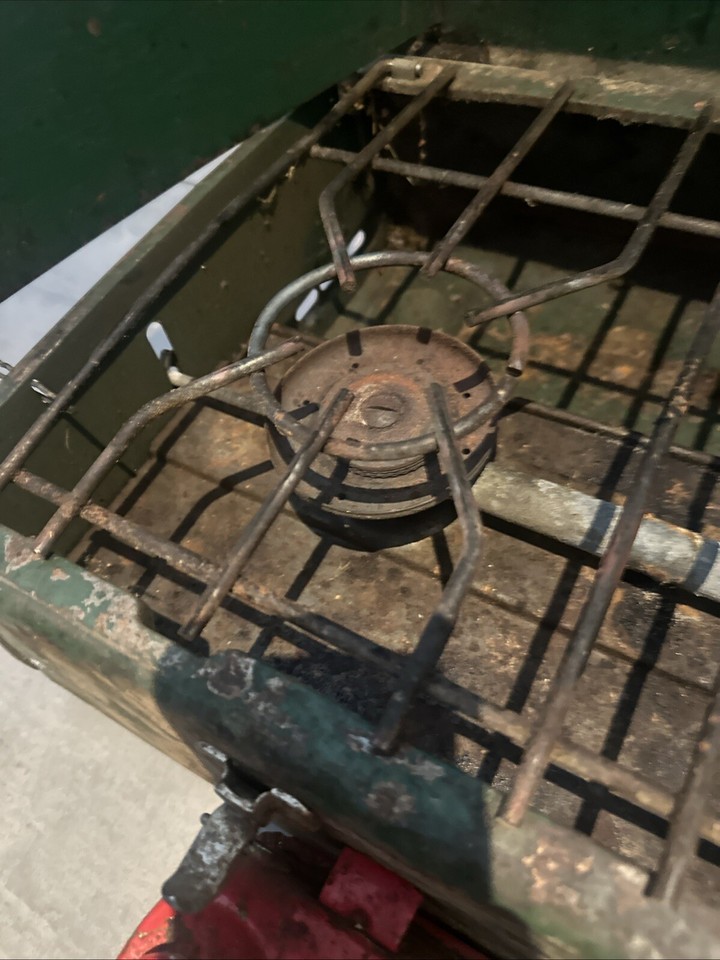 Vintage Coleman 426D Three Burner Gas Camp Stove 1975?works Needs TLC ...