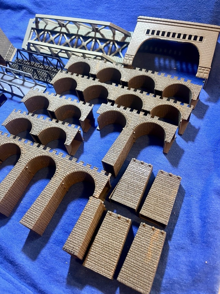 Huge Lot Of N scale Plastic Bridges | eBay