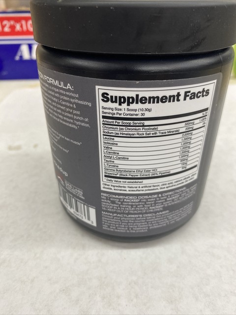 BUCKED UP Pre-Workout Vitamins Blue Raz Flavour - 30 Servings for sale ...