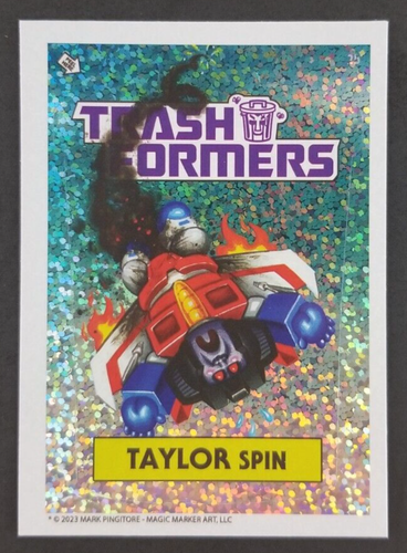 Taylor Spin Starscream 2023 Trashformers Transformer Parody Foil Card ...