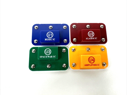 Elenco Snap Circuits Replacement Part U1 Music IC U2 Alarm U3 Space War ...