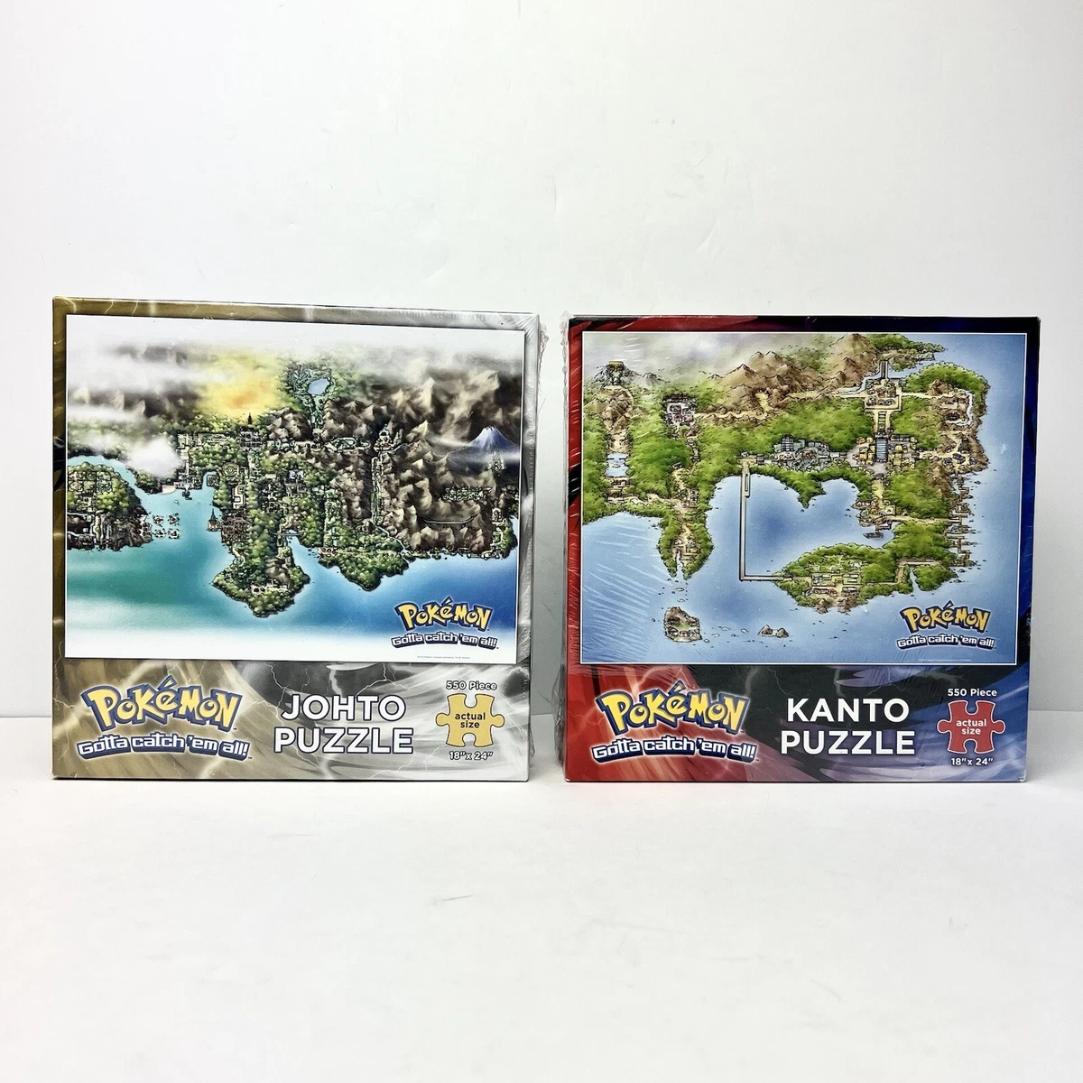 Kanto And Johto Region Map