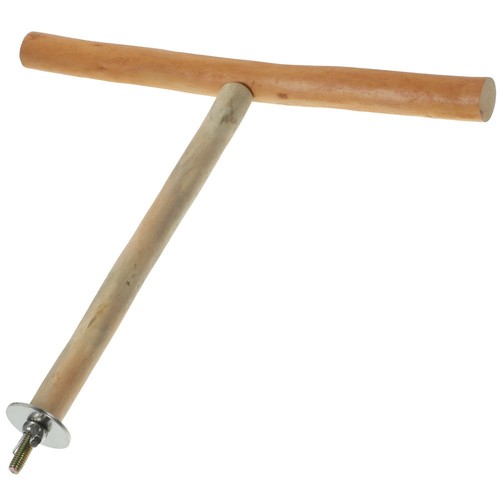 Parrot Stand Bird Pet Flying Perch T-shaped Stick Cockatiel Toys | eBay