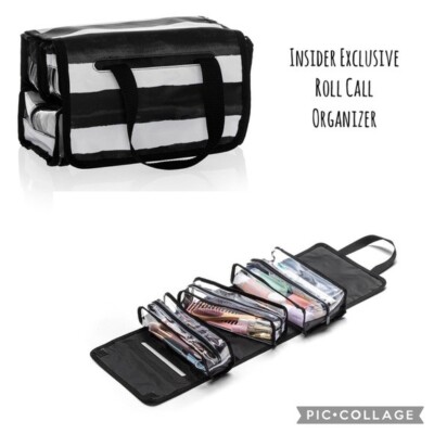 31 Thirty-one Roll Call Organizer Watercolor Stripe NWT | eBay