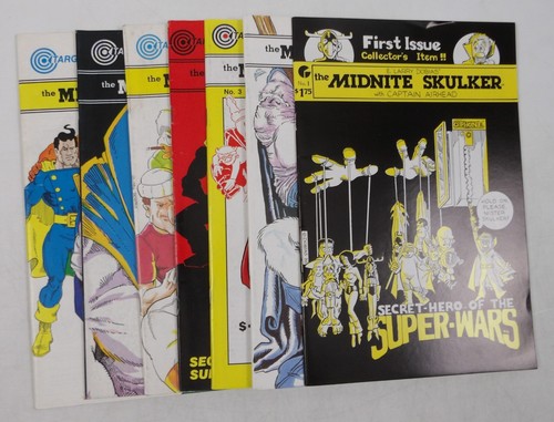 the Midnite Skulker #1-7 FN/VF complete series Batman Dark Knight spoof ...