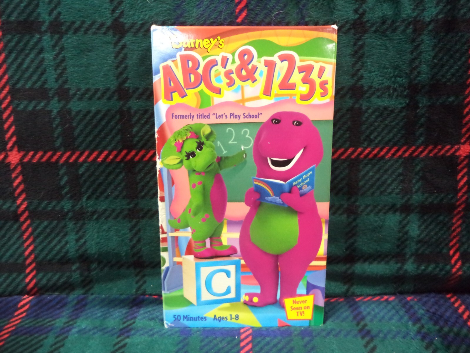 Barney’s ABC’s & 123’s VHS Video Tape | Grelly USA