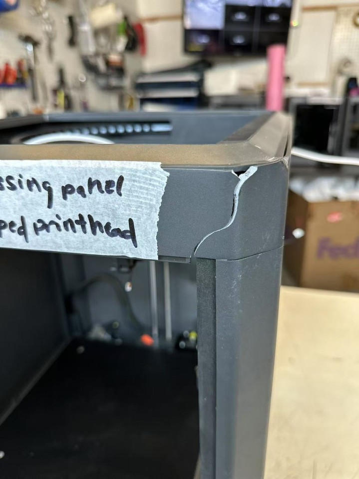 ELEGOO Carbon Centauri 【Freight Damaged】Smashed glass, Bent Frame ...