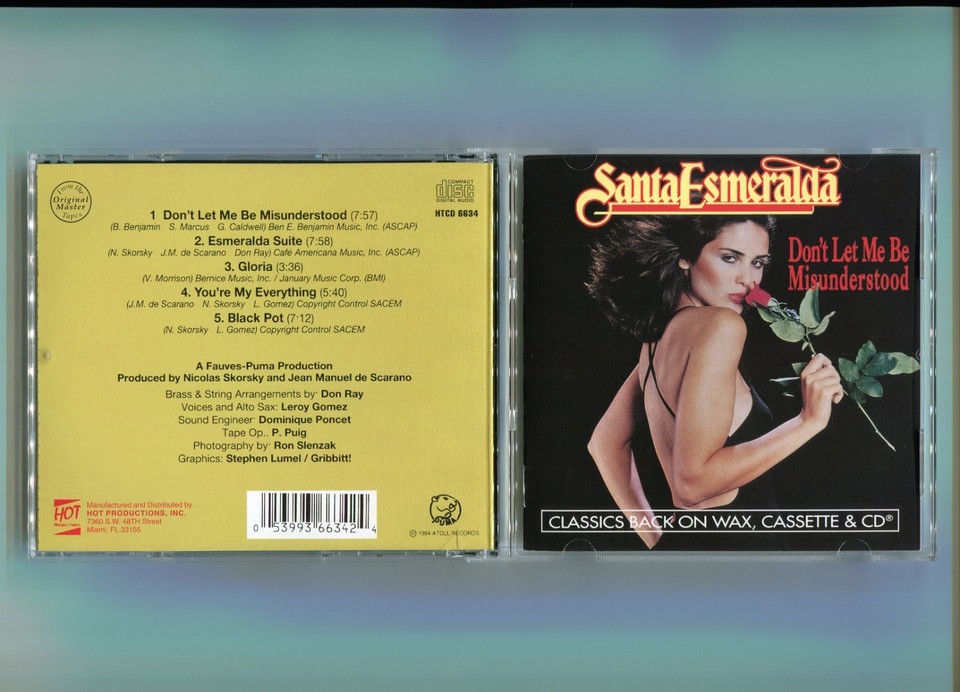 Santa Esmeralda Don't Let Me Be Misunderstood Atoll Records 1994 | eBay