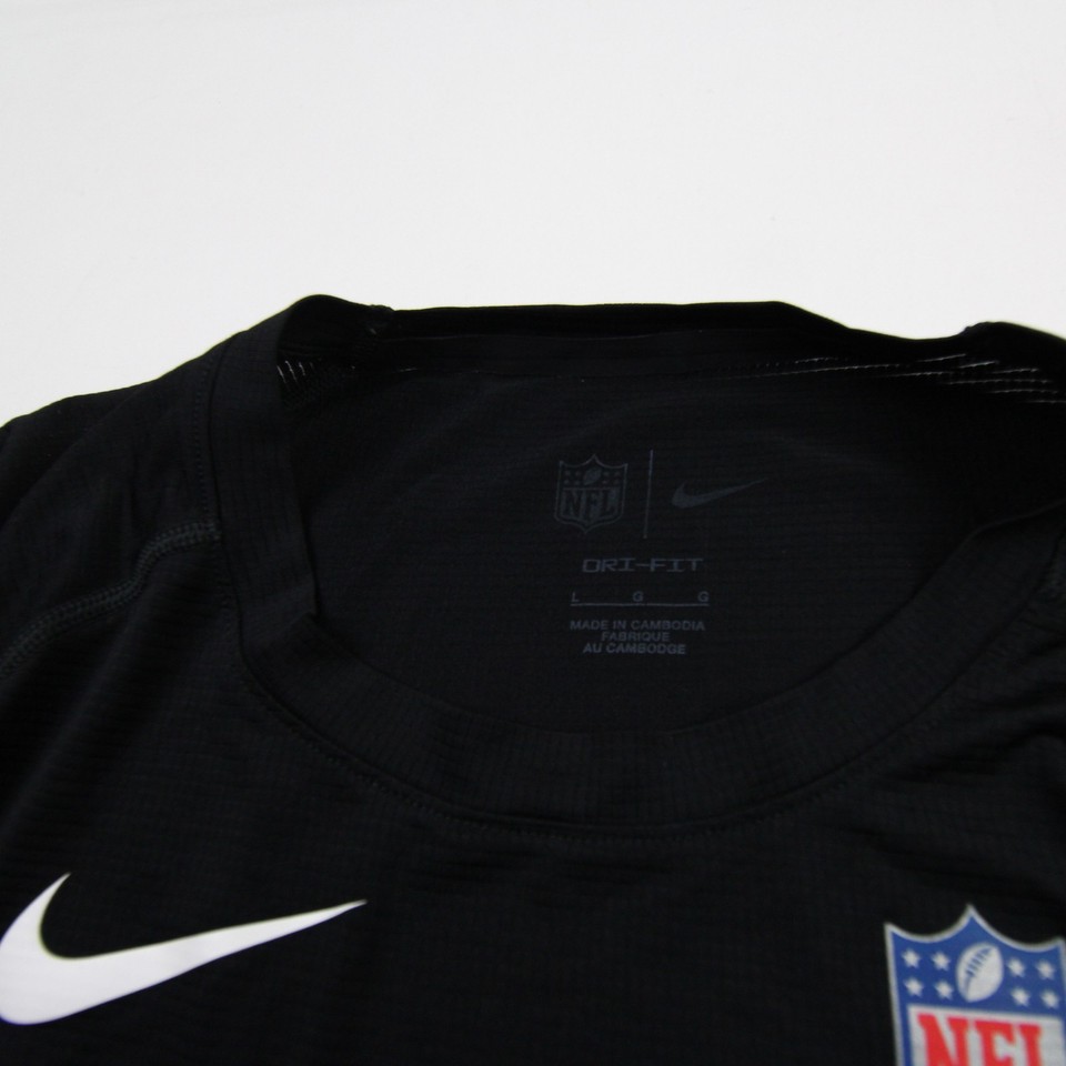 Nike NFL On Field Long Sleeve Shirt Men's Black New without Tags | eBay