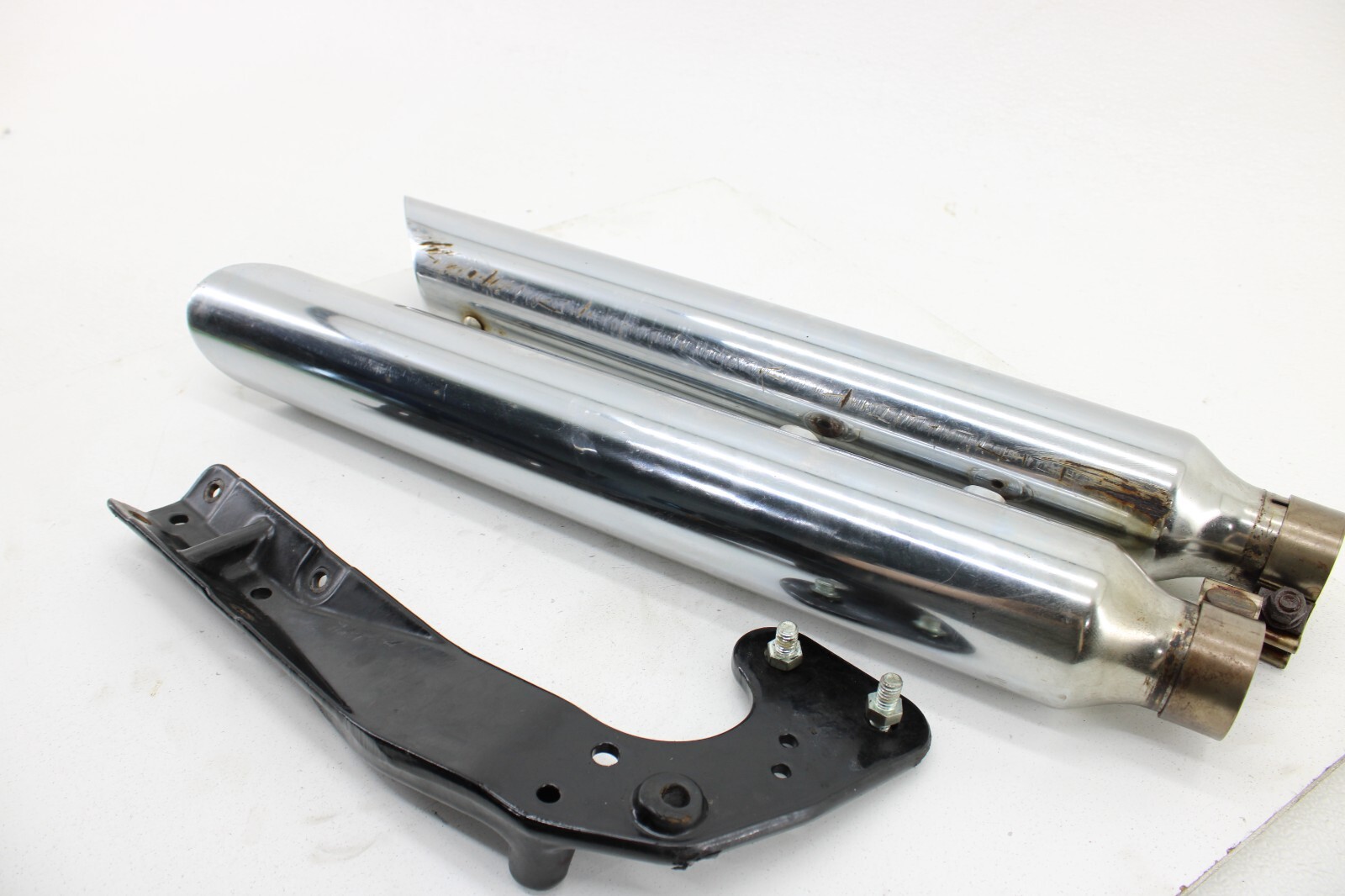 07-09 Harley Davidson Softail Deluxe Flstn Muffler Exhaust Set | eBay