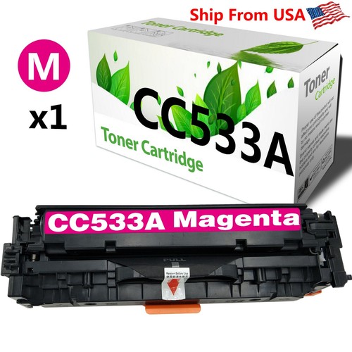 (1PK,Magenta) CC533A 304A Toner Cartridge for CP2025dn CM2320fxi ...