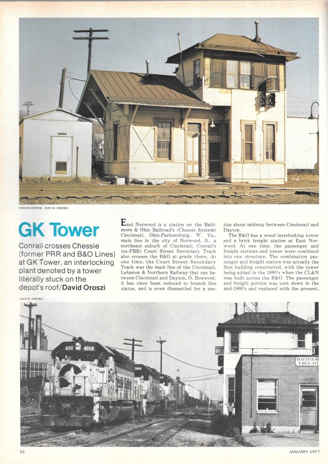 Railroad Model Craftsman Jan 1977 Frenda Mine V&O Virginia Scale Lumber ...