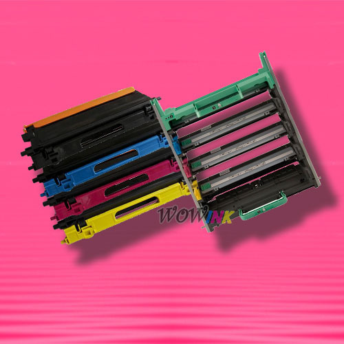 5P TONER & DRUM for BROTHER TN-115 TN-110 TN115 DR110CL MFC-9840CDW ...