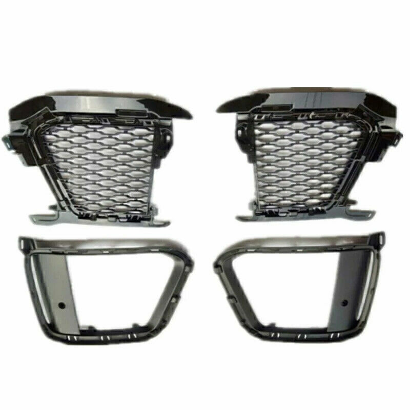 4Pcs Front Bumper Vent Mesh Grille For LR Range Rover Sport 2018-2019 ...