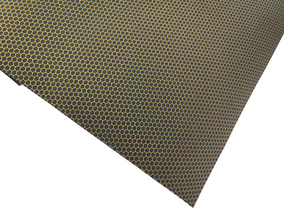 Matte Glitter Honeycomb Vinyl Car Auto Wrap Bubble Free Sticker Decal ...