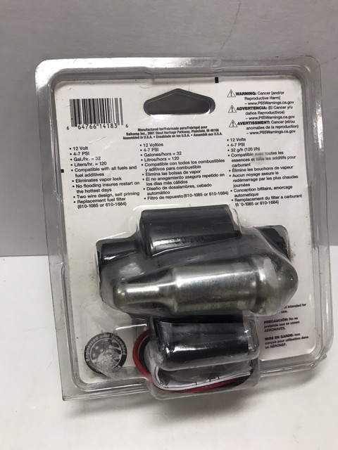 Universal Electric Fuel Pump NAPA Balkamp FACET 12v 4-7psi 32gph for ...