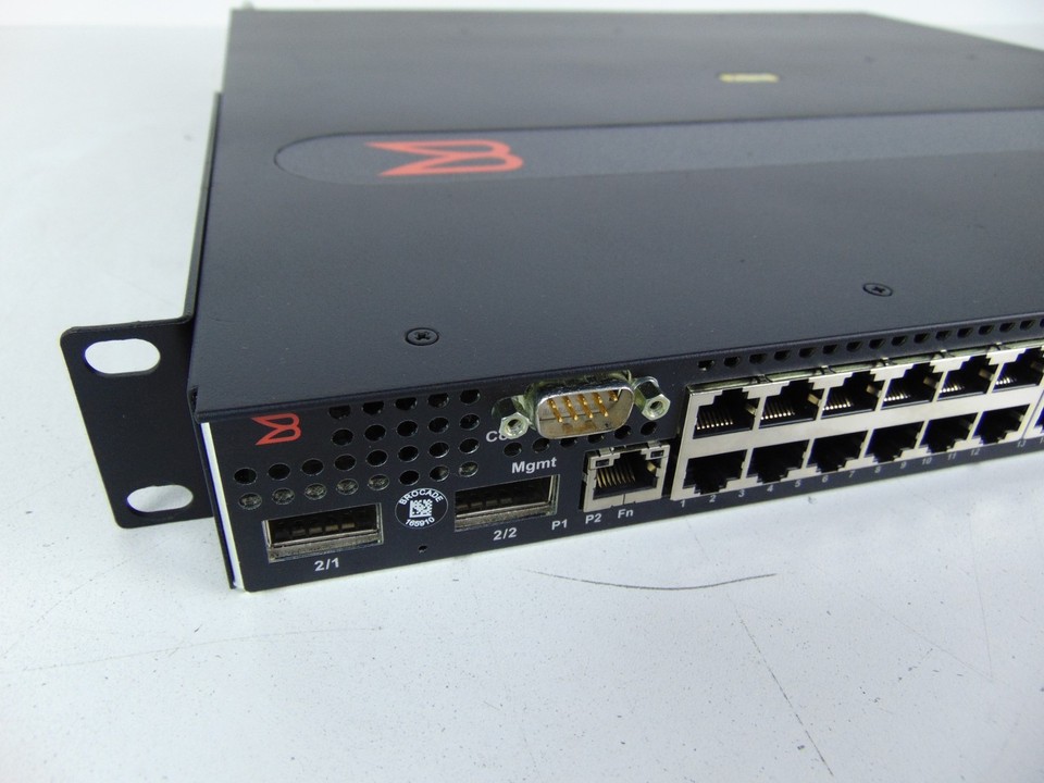 Brocade NetIron CER 2048CX NI-CER-2048CX-RT-AC with: RT_SCALE, ADV_SVCS ...