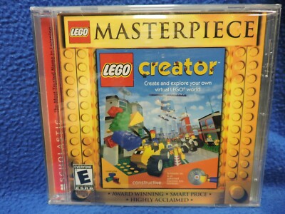 Lego Masterpiece Creator PC CD Rom 19998-2002 Sealed | eBay