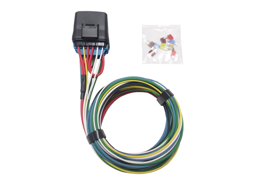 GEP Universal Pre-wired Waterproof Mini Fuse Relay Panel Box Holder 80 ...