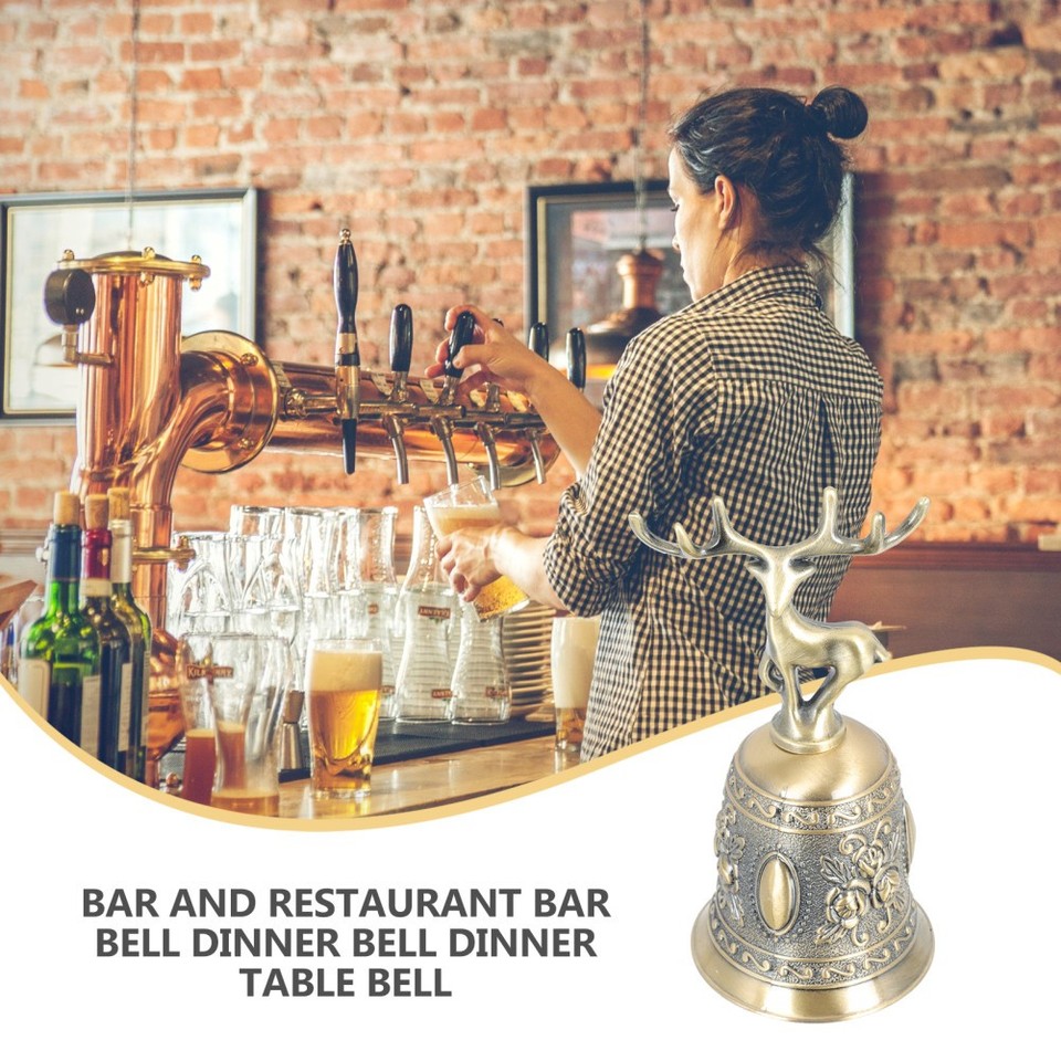 Ring Bell for Service Traditional Style Hand Decoration Restaurant ...