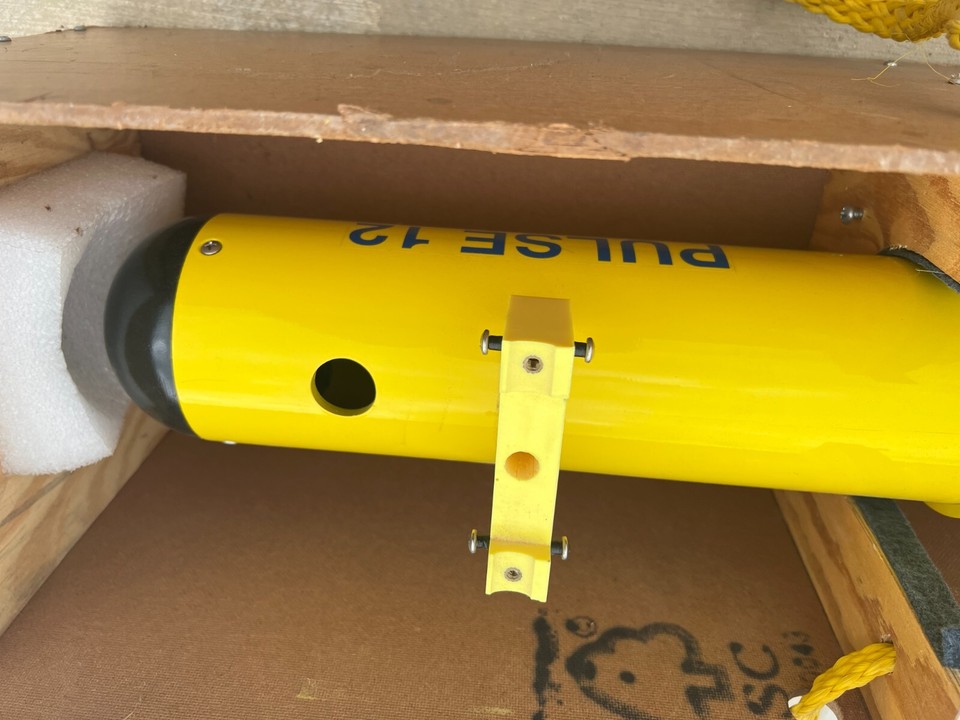 JW Fishers Pulse 12 Marine Boat Towed Metal Detector | eBay