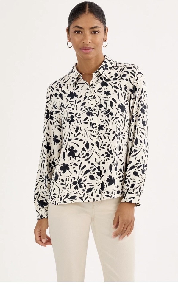 NWT $99 Cabi Quintessential Blouse Size XS Spring 2025 Style #1204 SOLD ...