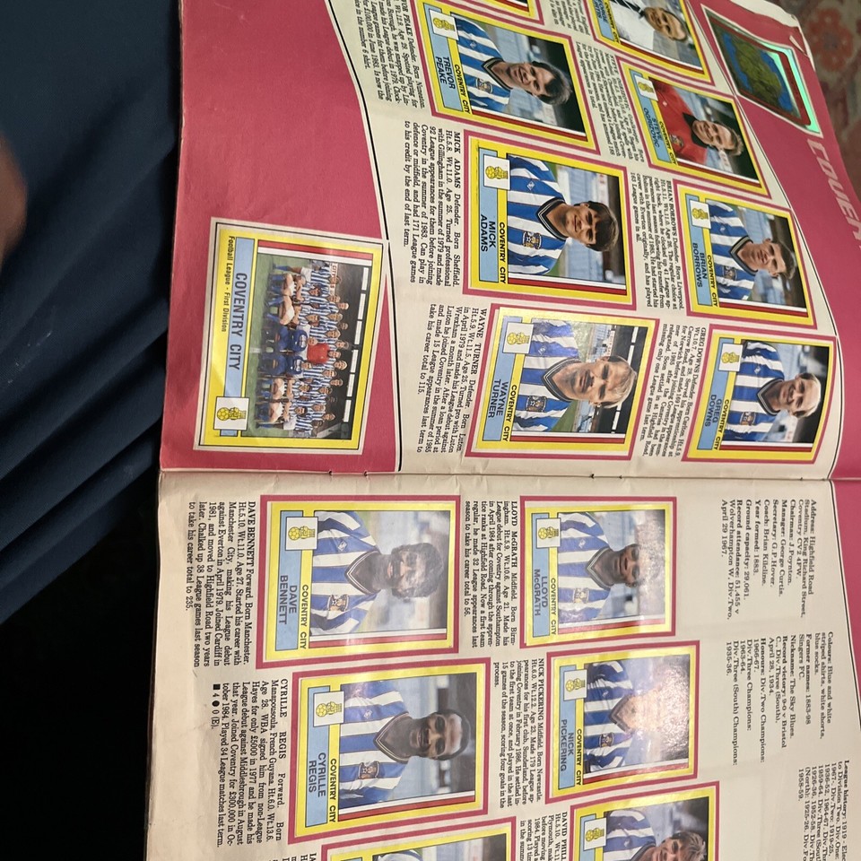 100% Complete panini football 87 sticker album | eBay UK