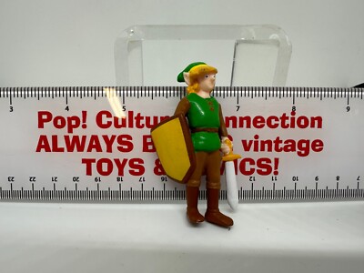 Vintage 1989 Nintendo Applause Legend Of Zelda Link Mini PVC Figure Inv ...