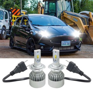 FOR Ford Fiesta MK7 2009-2017 2x H7 Kit Car LED Headlight Low Bulbs ...
