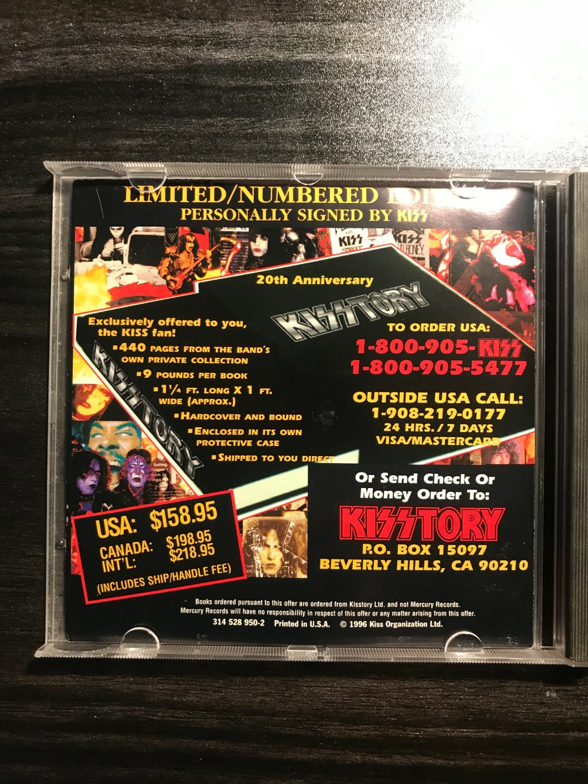 Kiss *MTV Unplugged *CD *NM/NM *1996 *Mercury *314528950-2 *D112216 ...