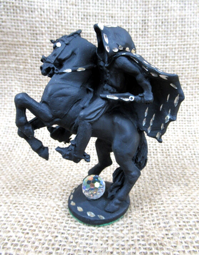 Rawcliffe Pewter Black 'Wraith on Horse' with Crystal Ball - Box ...