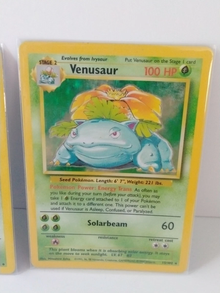 Venusaur Solarbeam