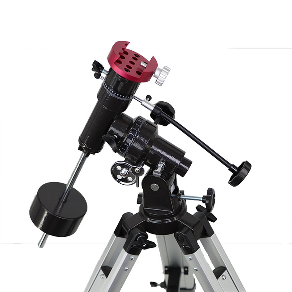 EQ4 Equatorial telescope tripod mounting base pole axis sight | eBay