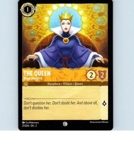 The Queen 27/204 Disney Lorcana Card Single | eBay