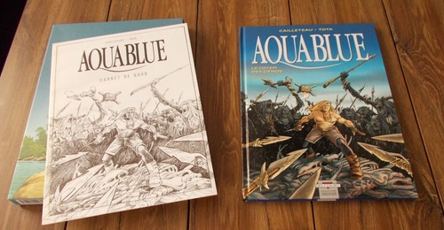 BD COFFRET AQUABLUE TOME 9 EN EO + CARNET DE BORD / DELCOURT | eBay