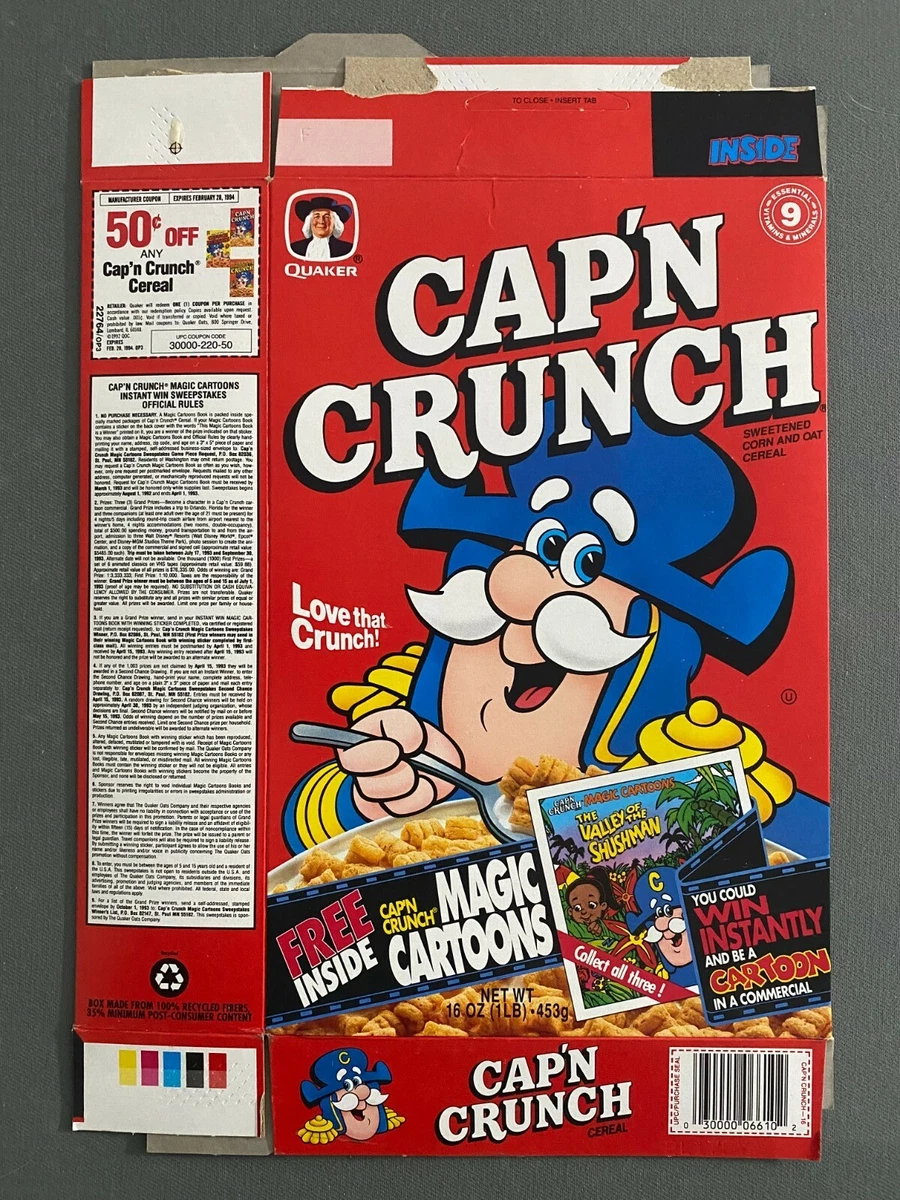 Cereal Box Cartoon