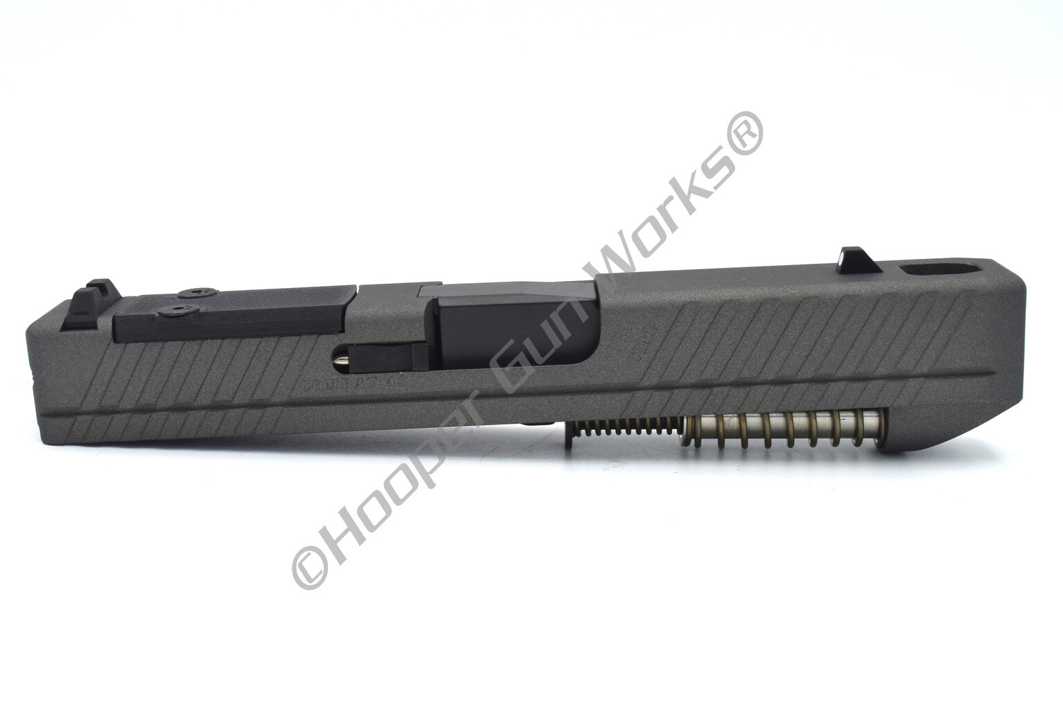 HGW Complete Upper for Glock 43 Pro Comp Tungsten Slide Black Flush ...