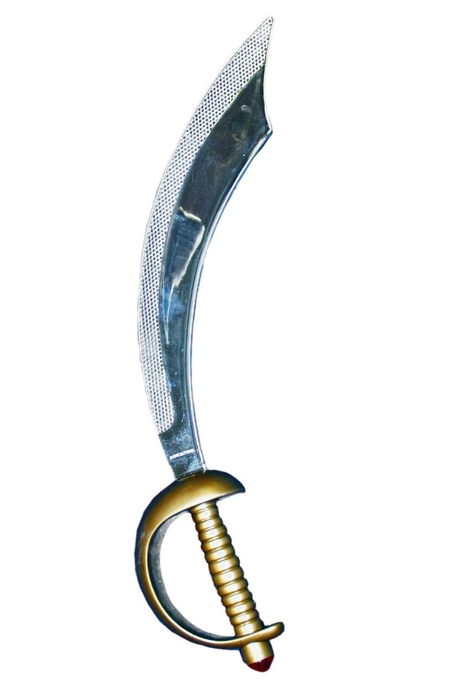 Plastic Pirate Sword Cutlass Weapon Costume Accessory | eBay